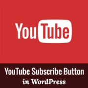 HOW TO ADD YOUTUBE SUBSCRIBE BUTTON IN WORDPRESS - Tech24BlogBD