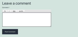 How to Add Quicktags in WordPress Comment Forms