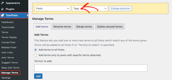 How to Merge and Bulk Edit Categories and Tags in WordPress