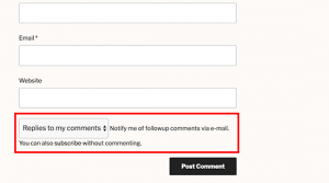 How to Notify Users Only On Replies to Their WordPress Comments