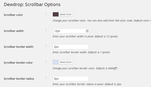 How To Add A Custom Scrollbar In Wordpress