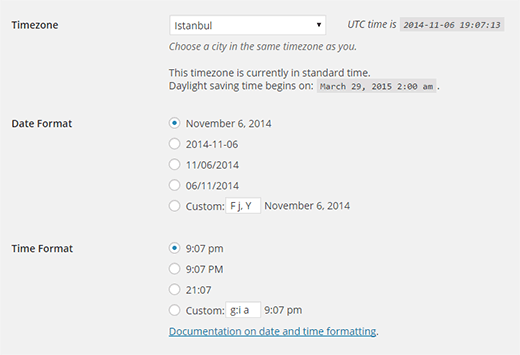 How To Change Date And Time Format In WordPress