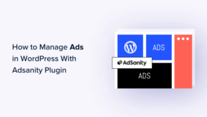 How to Manage Ads in WordPress With Adsanity Plugin