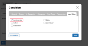 How to Add Conditional Logic to Menus in WordPress