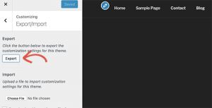 How to Import / Export WordPress Theme Customizer Settings