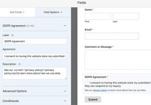 How to Create GDPR Compliant Forms in WordPress