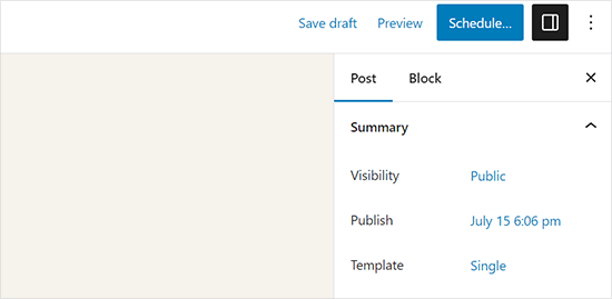 How to Schedule Your Posts in WordPress (Step by Step)