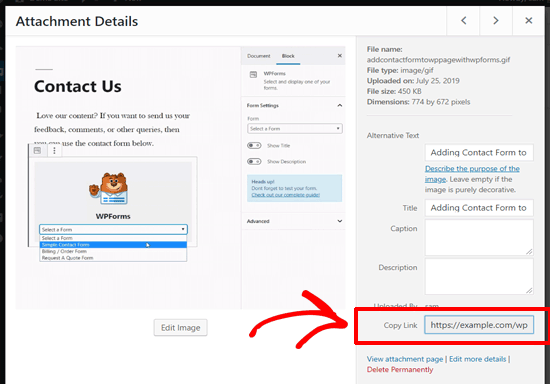 How To Get The URL Of Images You Upload In WordPress