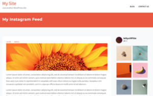 How to Display Instagram Photos in WordPress Sidebar Widget