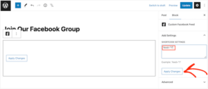 How to Embed a Facebook Group Feed in WordPress