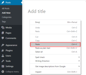 How to Copy and Paste in WordPress without Formatting Issues