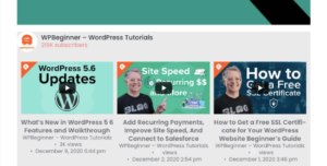 How to Create a Video Gallery in WordPress Step by Step