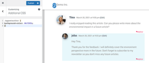 How to Highlight Author's Comments in WordPress