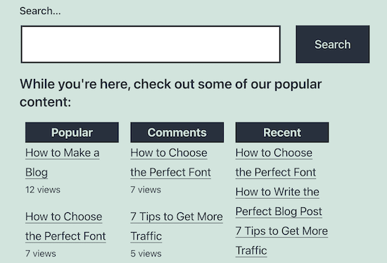 How to Improve Your 404 Page Template in WordPress (2 Ways)