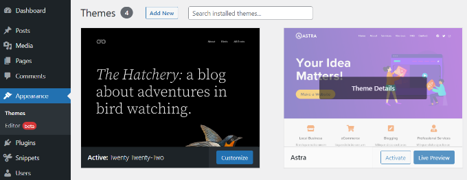 How To Fix Missing Theme Customizer In WordPress Admin